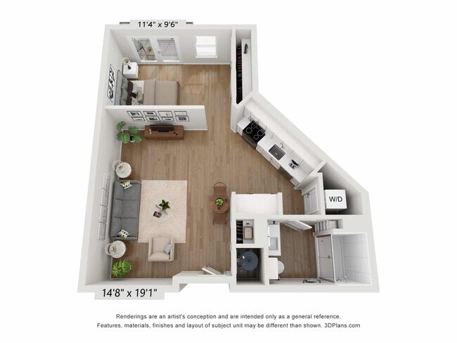 2 Bedroom Apartments for the Modern Lifestyle Unit B-854 - Austin, TX ...
