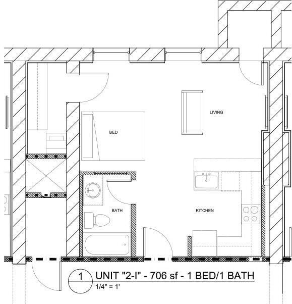 100 N Royal St Unit 2I Off-Campus Housing, Mobile, AL