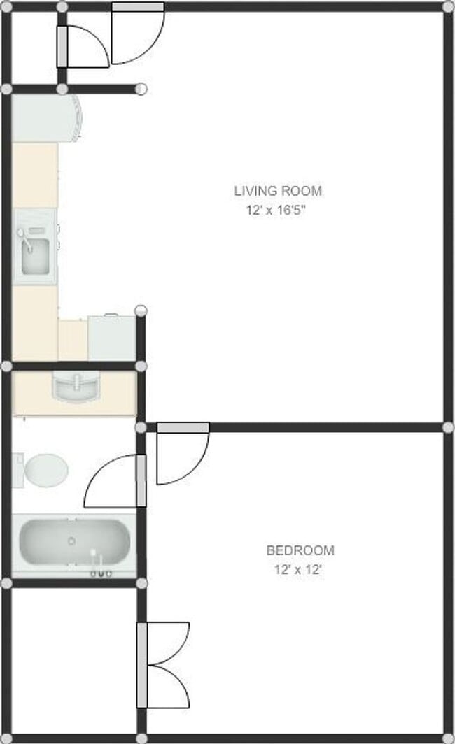 $895 | 1 Bedroom, 1 Bathroom Apartment | Cat Friendly | Available for ...