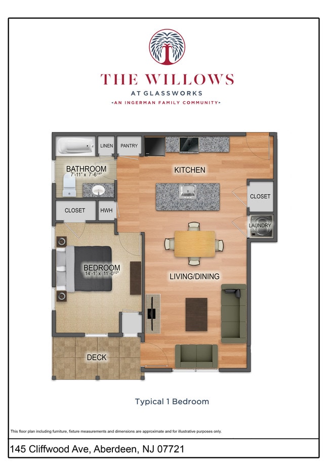 The Willows at Glassworks Apartments For Rent in Cliffwood, NJ ...