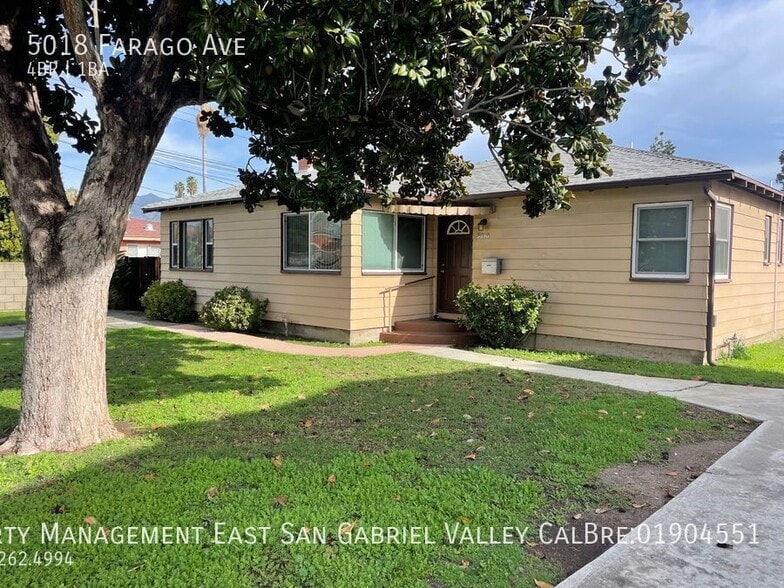 House For Rent In Temple City