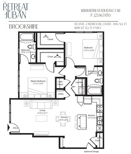 The Retreat at Juban Apartments For Rent in Denham Springs, LA ...
